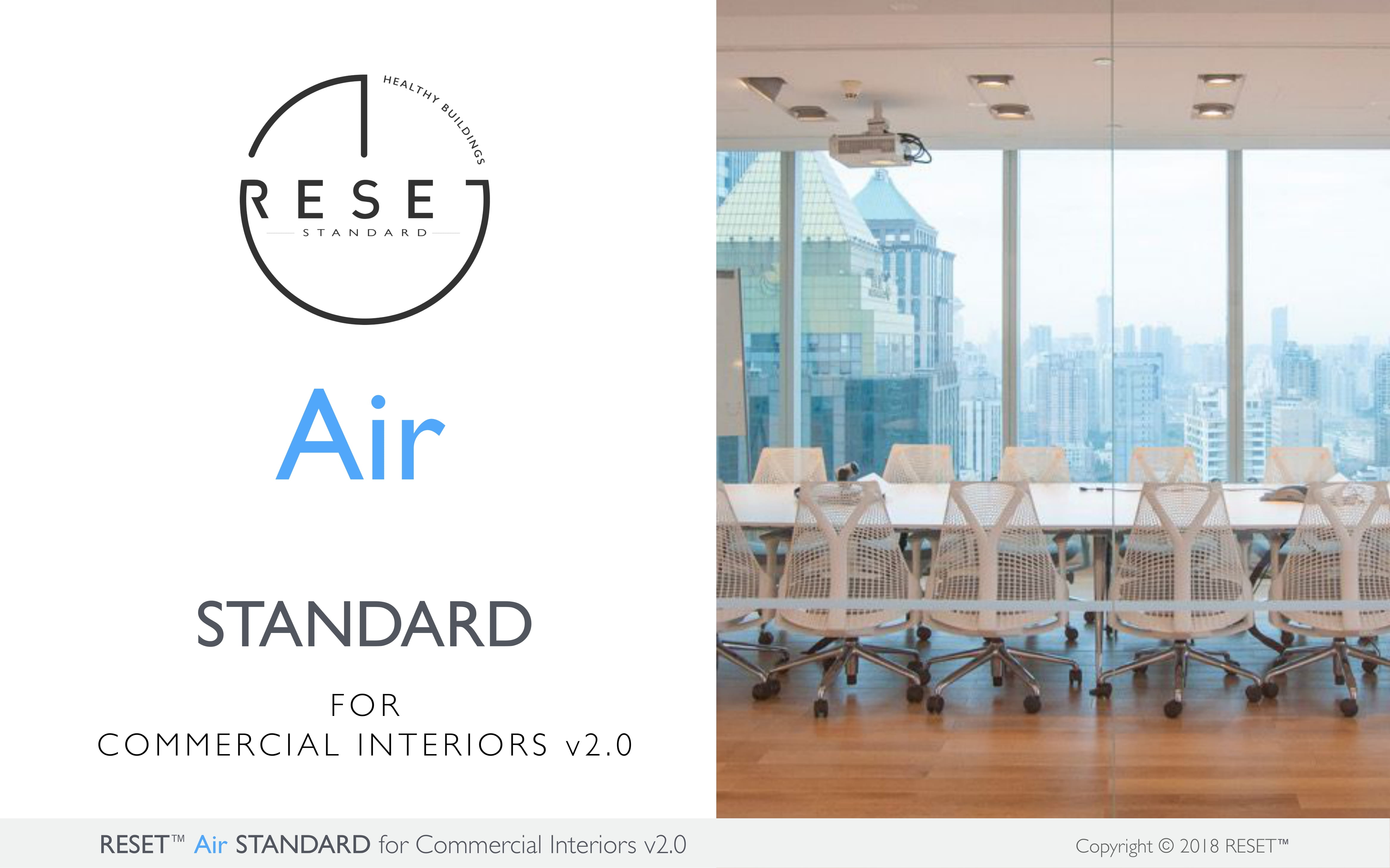 RESET, to monitor the indoor air. – carlobattisti